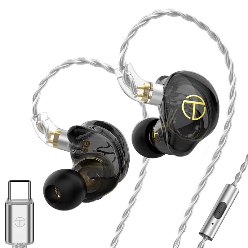 Наушники TRN ST2, проводные, накладные, внутриканальные, HiFi, высококачественные, для караоке, музыки, игр, Android
