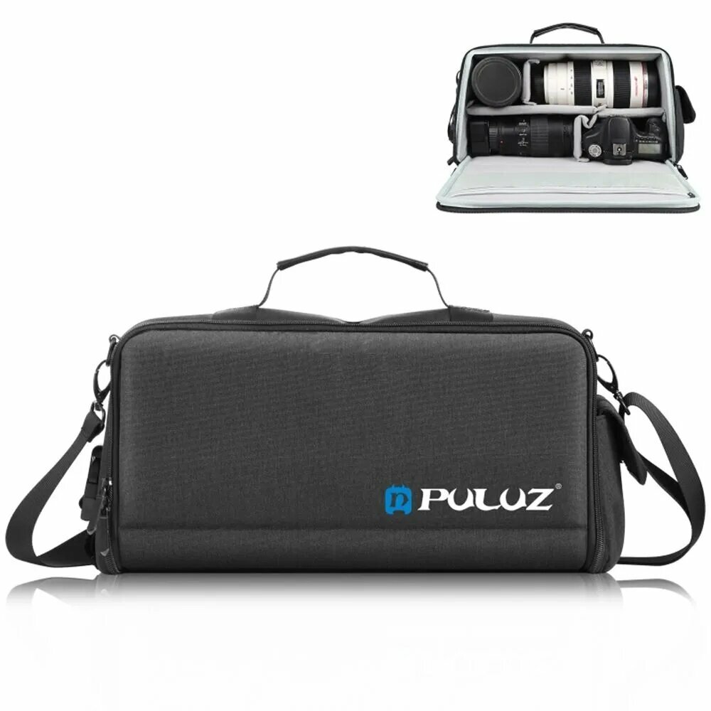 PULUZ PU5016B Сумка-слинг для камеры Ударопрочная сумка для камеры Большая вместительная