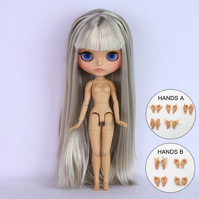 Кукла Blythe 1/6, бежевый цвет тела, nude doll