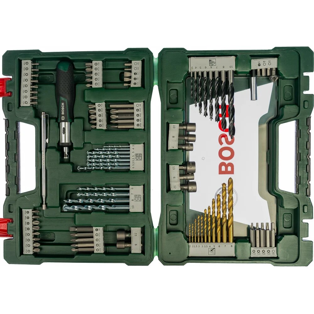 Bosch Набор V-line 91шт. TIN 2607017195