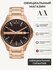 Наручные часы Armani Exchange, золотой/коричневый