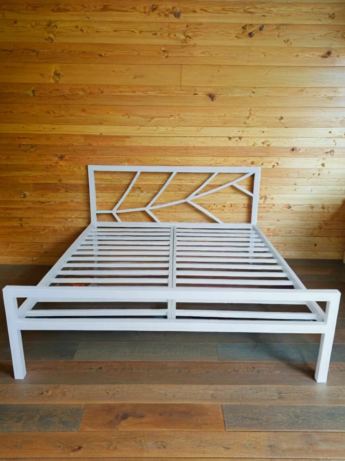 Кровать LOFT Mebel "Вивьен", металл, ортопедическая, односпальная, 120x190 см