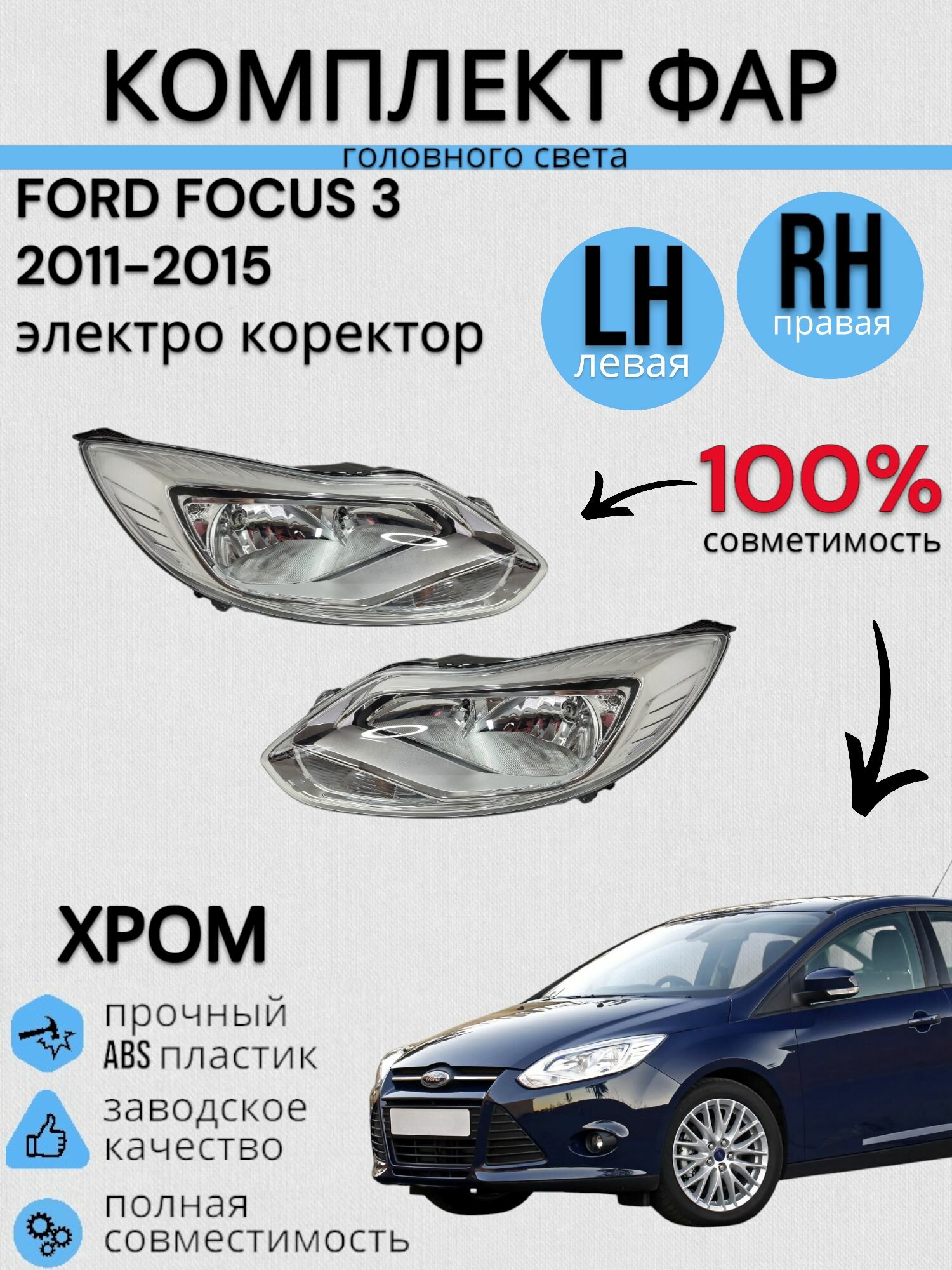 Фары автомобильные