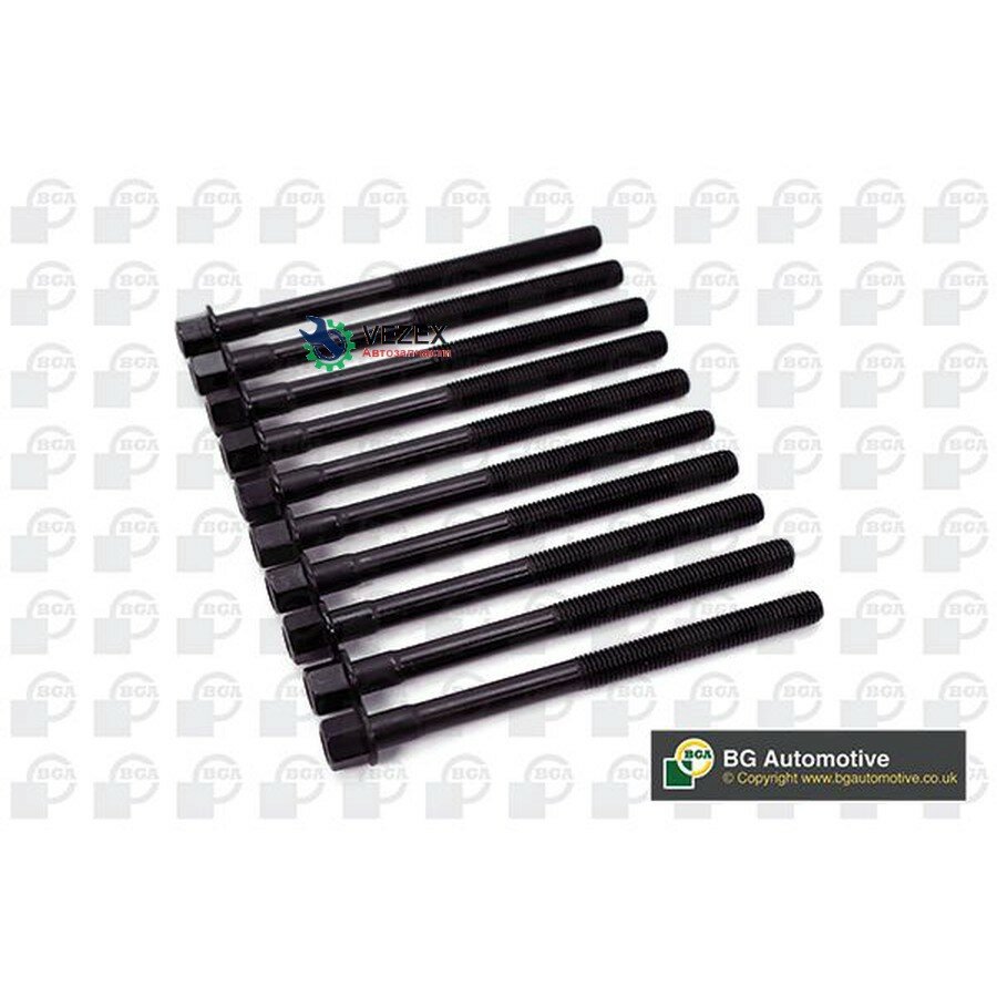 BGA BK6354 к-кт болтjd ГБЦ!\ Ford Fiesta/Escort 1.1-1.6 CVH 80>