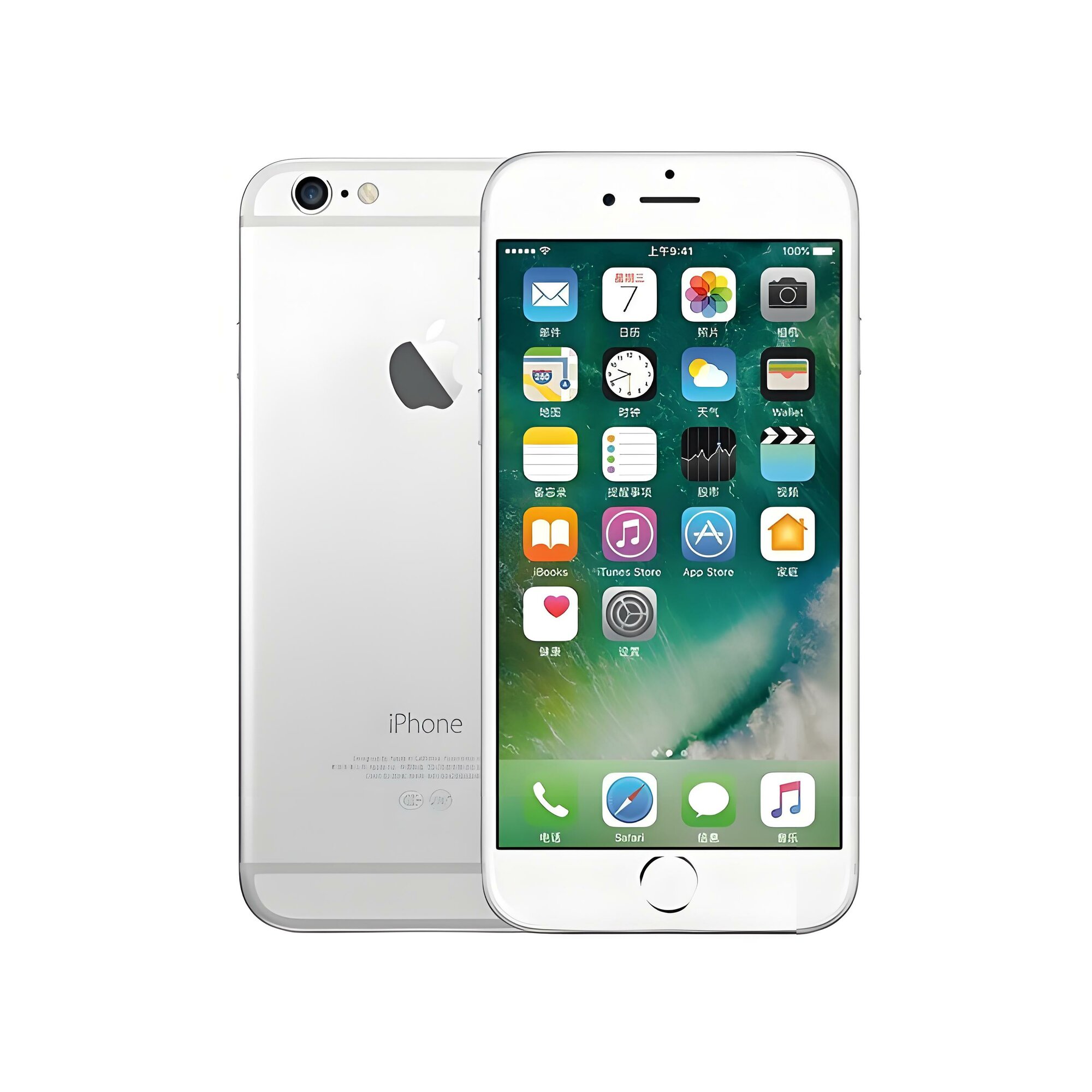 Восстановленный смартфон Apple iPhone 6 64GB, 1 ГБ ОЗУ, 4G LTE, цвет Silver