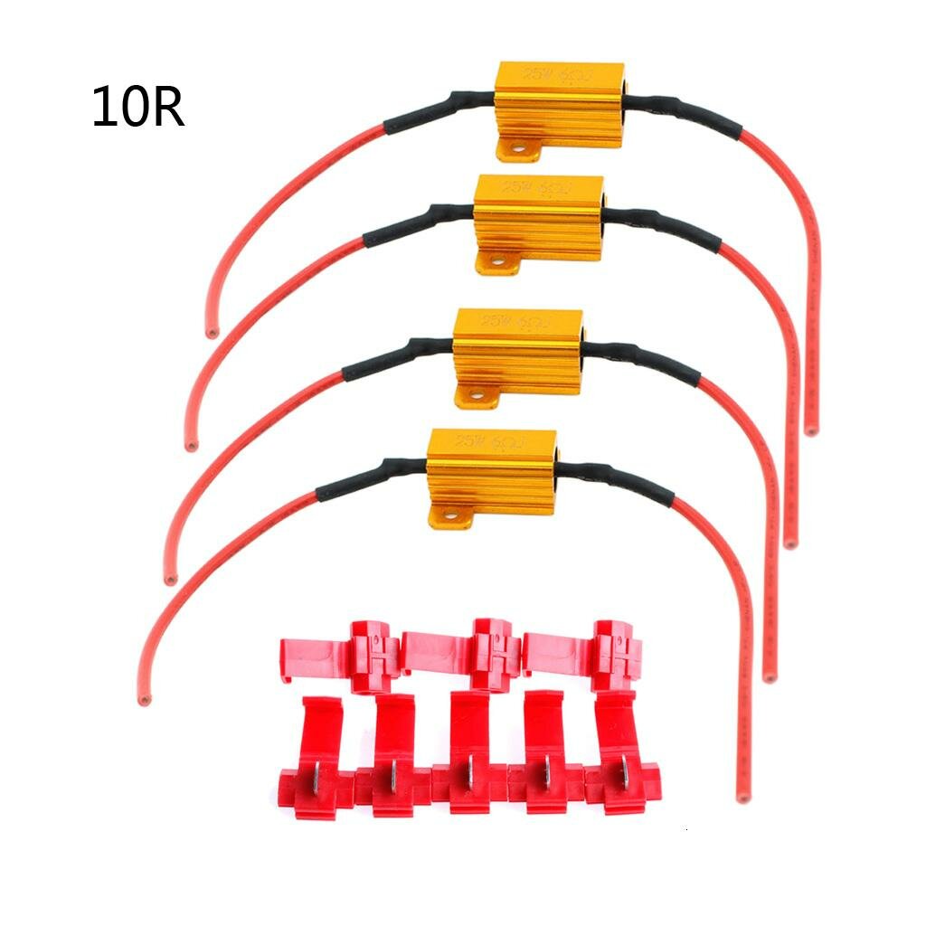 Сопротивление нагрузки LED-фар для авто, 10R