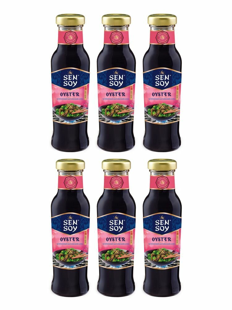 Sen Soy Соус устричный деликатесный, 330 г, 6 шт