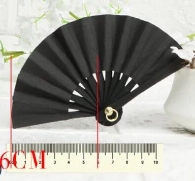 Мини-вентилятор для кукол QUYAYQ Черный, черный, 6cm length