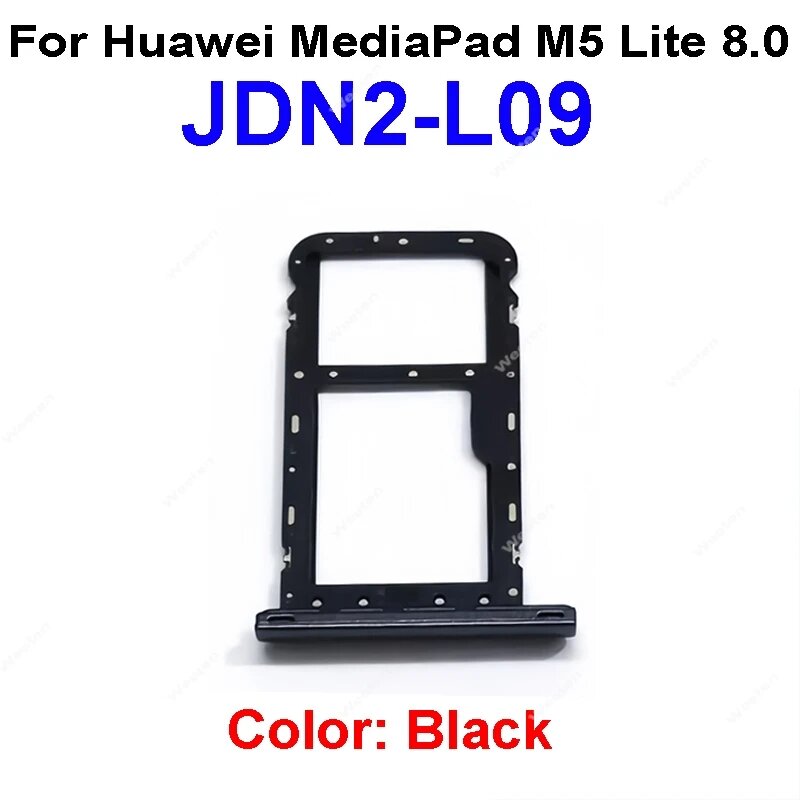 Лоток для SIM-карты для Huawei MediaPad M5 Lite 8,0 MediaPad M5 Lite 8,4 JDN2-L09 VRD-AL09, держатель для считывания SIM-карт, детали гнезда