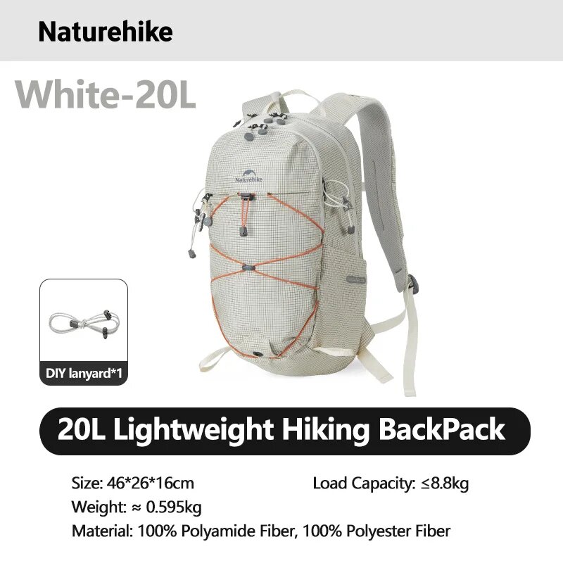 Naturehike рюкзак White