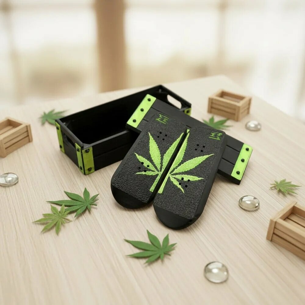 Магнитный фиджет-скейтборд Kickflip для пальцев с 3D-печатью