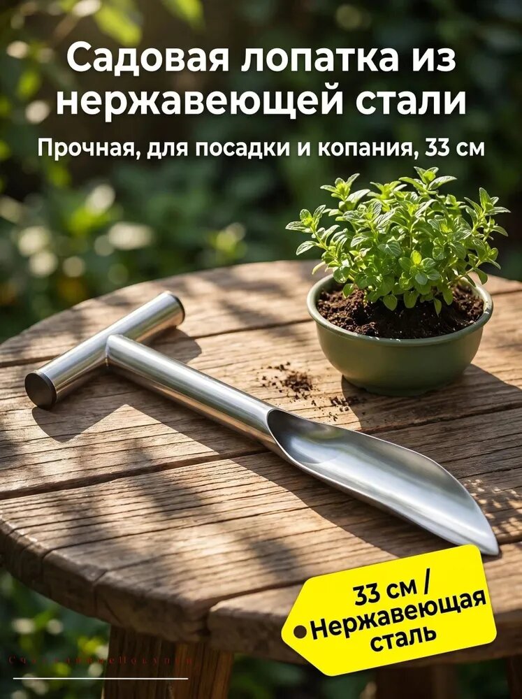 Корнеудалитель, рукоятьНержавеющая сталь, 33 см