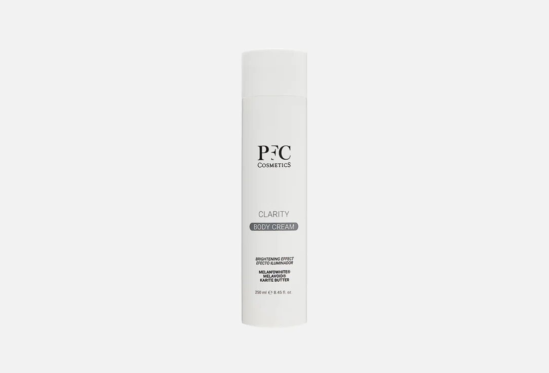 PFC CosmeticS Clarity Body Cream Крем для ровного тона кожи тела 250мл