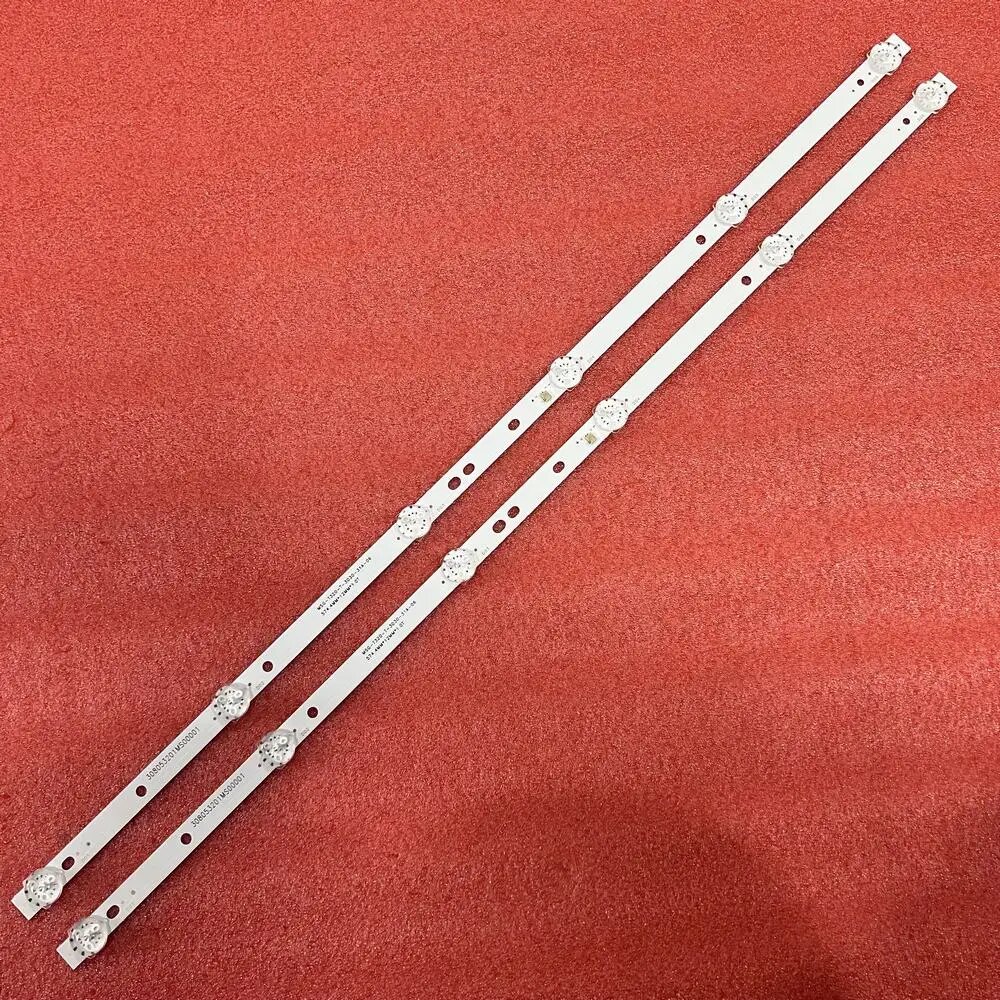 Светодиодная лента Beented для ТВ, 6LED, 574 мм, 10 PCS For 5 TV