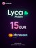 Пополнение Lyca Mobile Испания 15 евро (EUR) | мобильная связь, прямое зачислени...