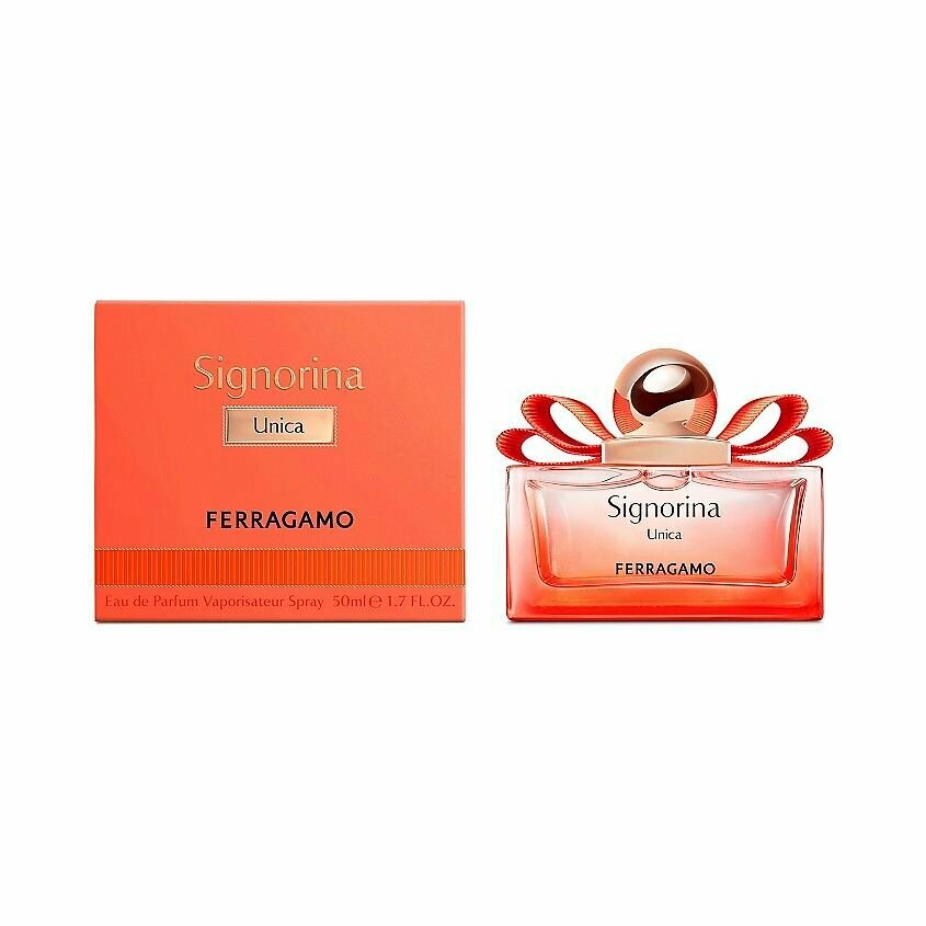 Парфюмерная вода Salvatore Signorina Ferragamo Unica, женская, цветочная, 50мл