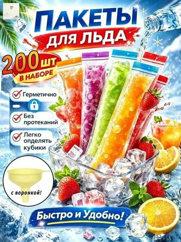 Форма для льда, 200 шт