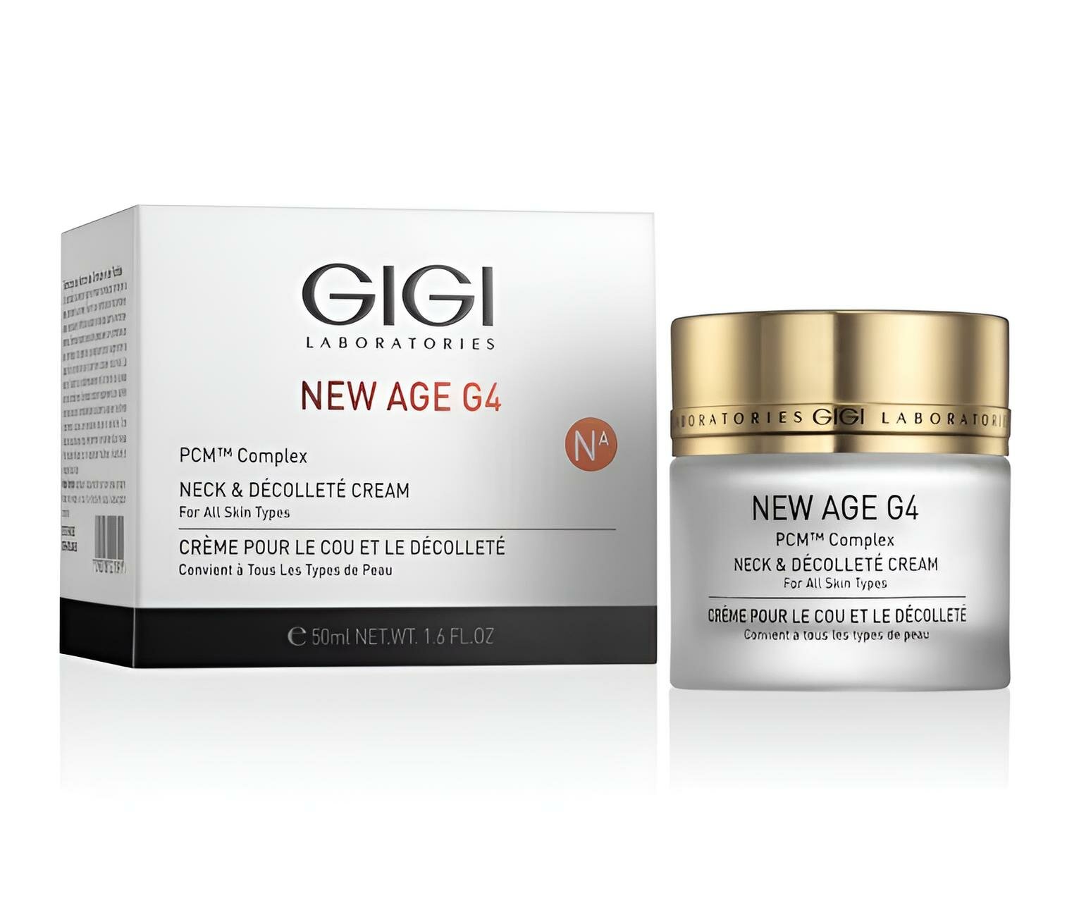 Крем GIGI Укрепляющий для шеи и зоны декольте Neck & Decollete Cream, 50 мл