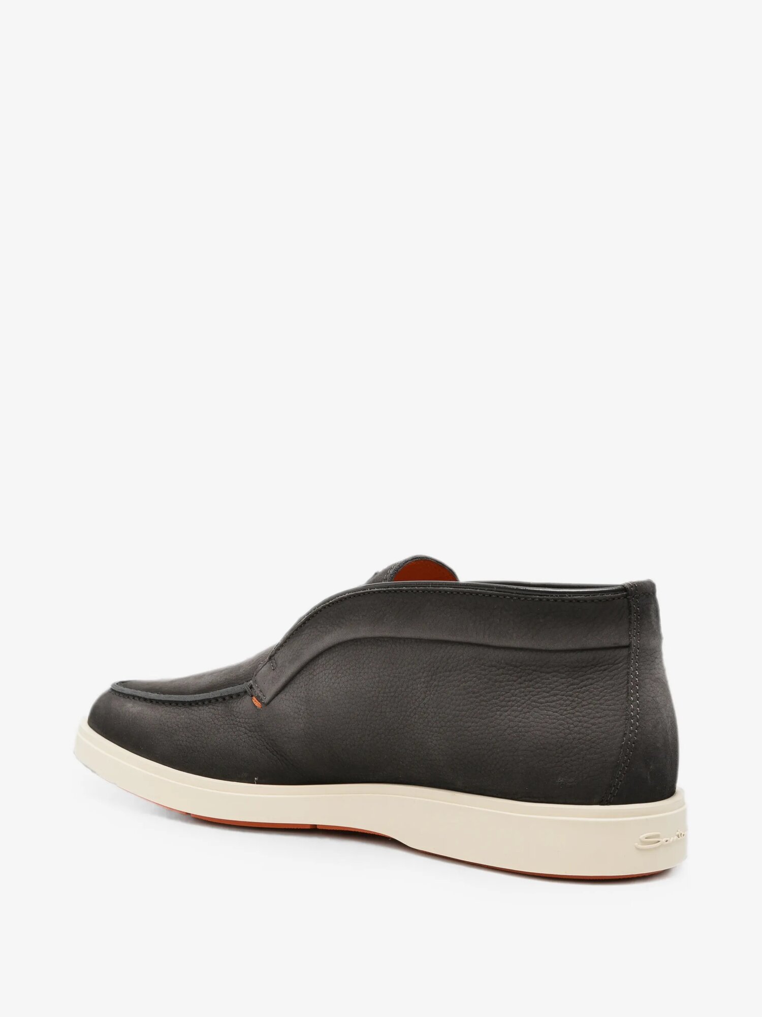 Ботинки Santoni Slip-on suede boots, размер 10, серый — фото 1