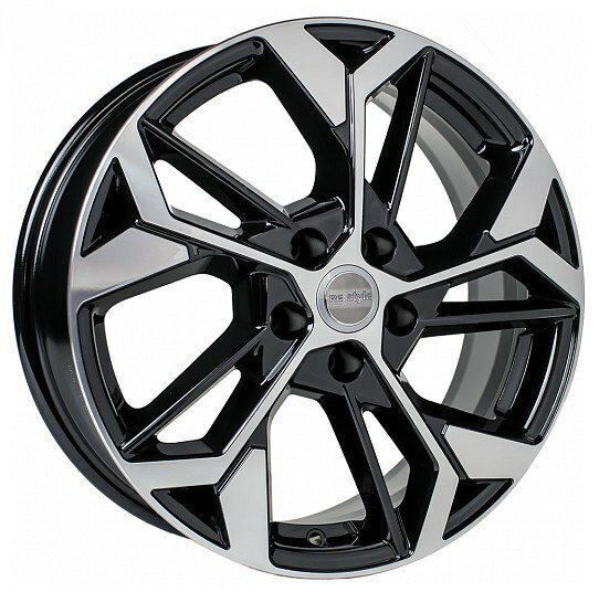 Диск колёсный литой K&K КС1062 17 дюймов 6.5J 5×108 вылет 33 dia 60.1 black diamond