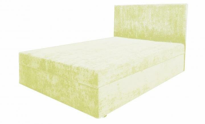 Кровать Fotodivan атланта с матрасом 160x190 Велюр Бежевый Размеры: Высота 950мм Глубина 1950мм Ширина 1600мм