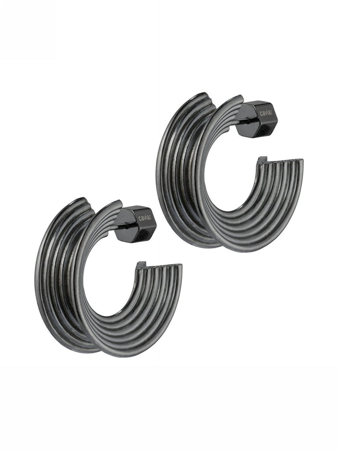 Серьги пусеты, двусторонние