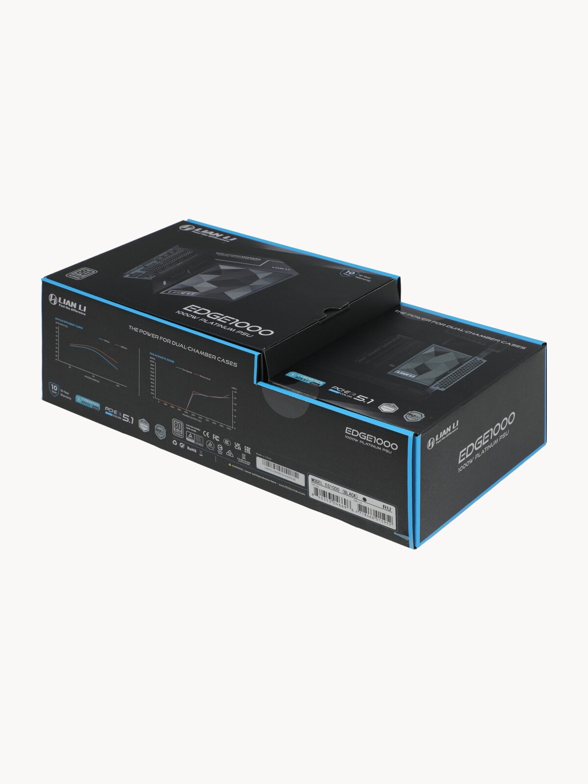 Блок питания Lian-Li ATX 1000W EDGE1000 Gen.5 80+ platinum (20+4pin) APFC 120mm fan 12xSATA Cab Mana