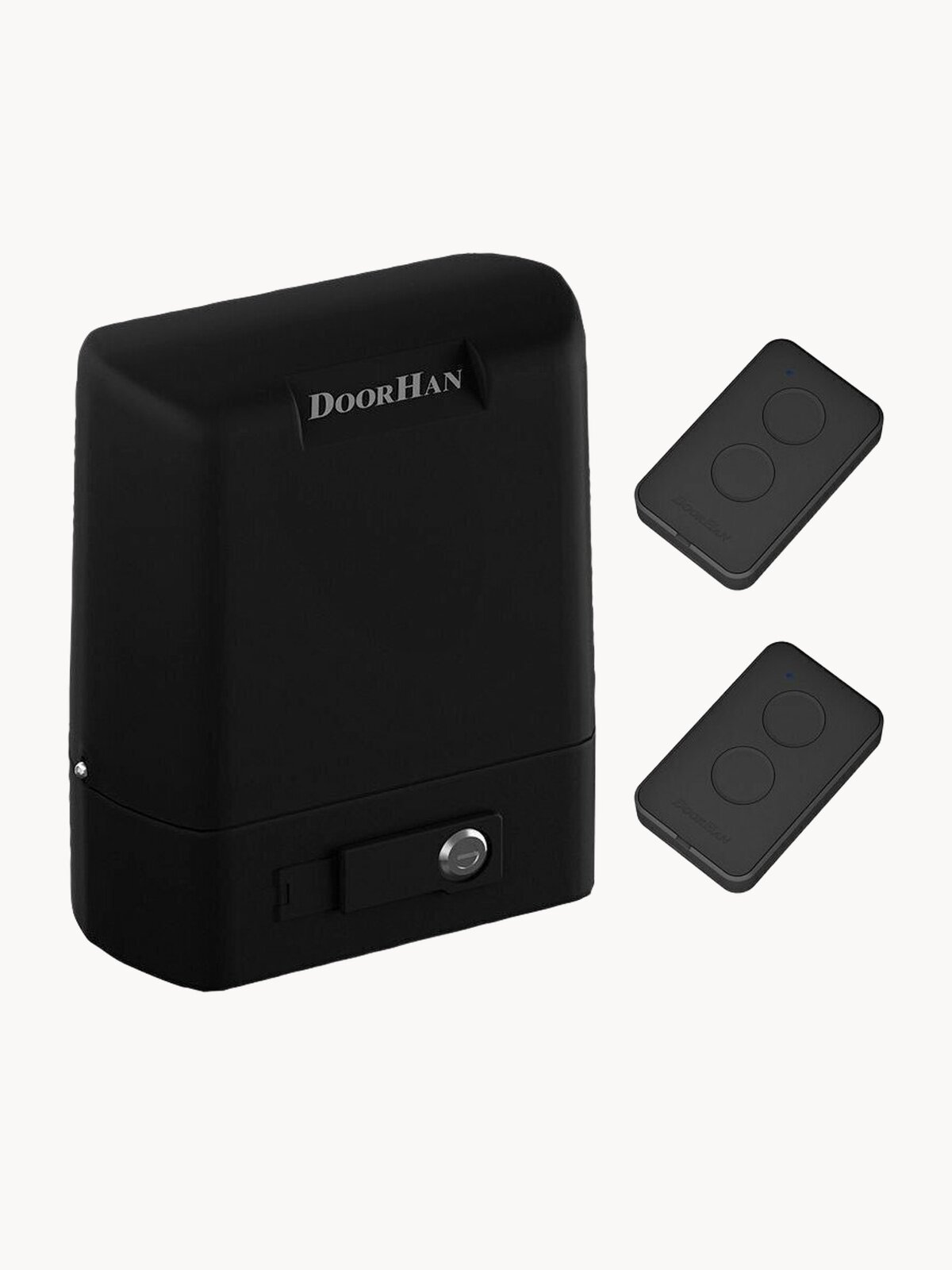 DoorHan SLIDING-500 + 6 зубчатых реек + фотоэлементы + лампа. Комплект автоматики для откатных ворот весом до 500 кг
