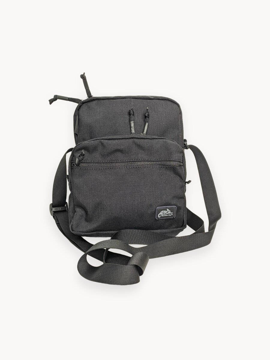 Тактическая сумка для скрытого ношения оружия EDC Compact Shoulder Bag Black