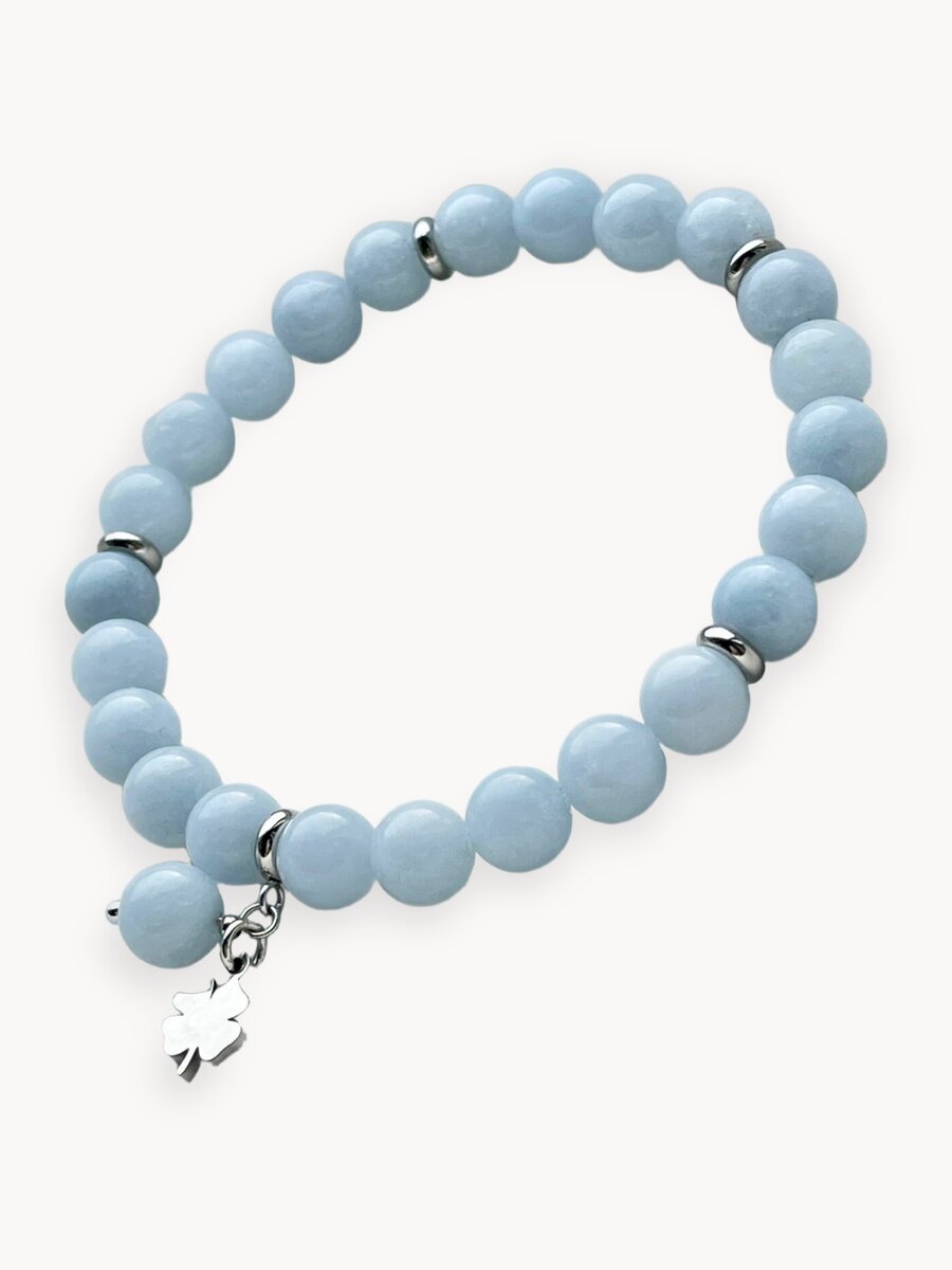 Браслет, аквамарин