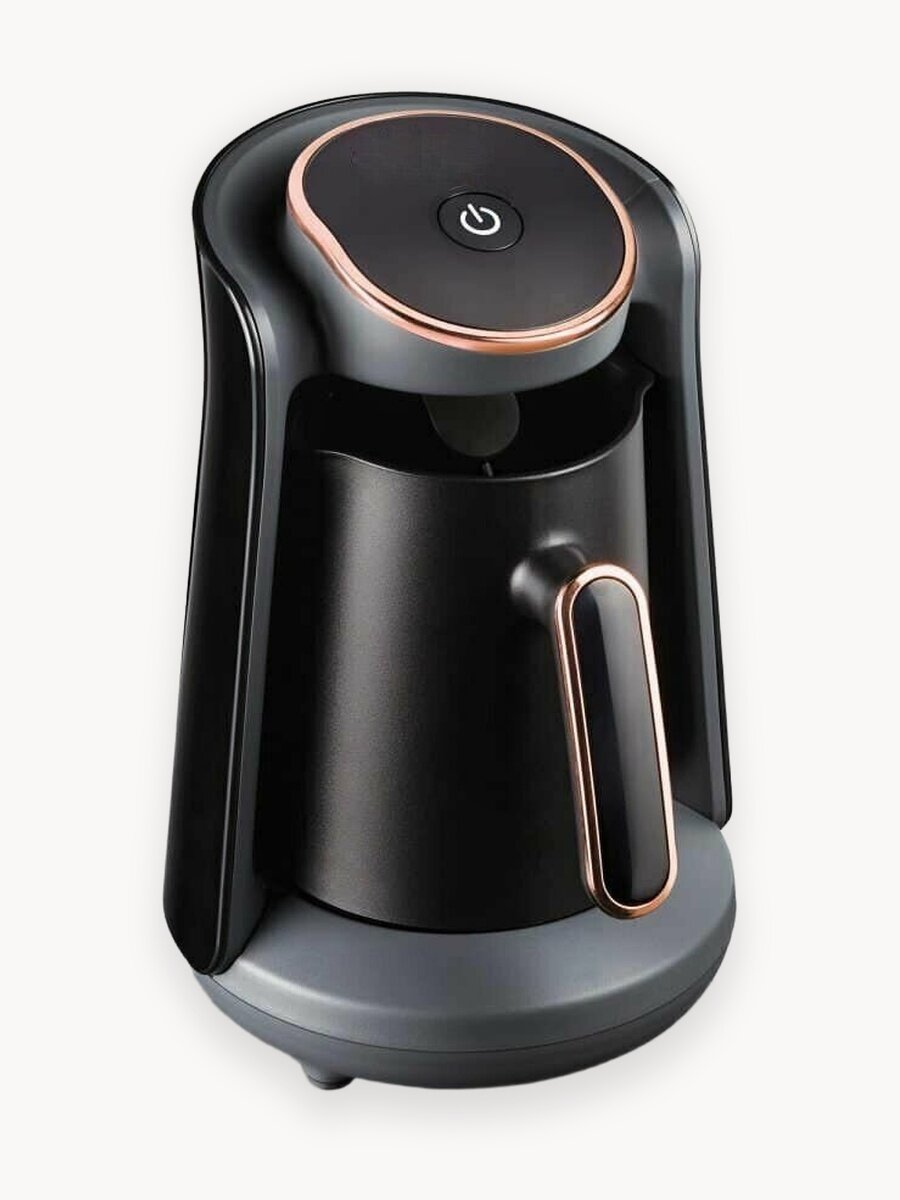 Смарт-кофеварка турка , джезва для кофе по-турецки с дисковым нагревателем и автоотключением