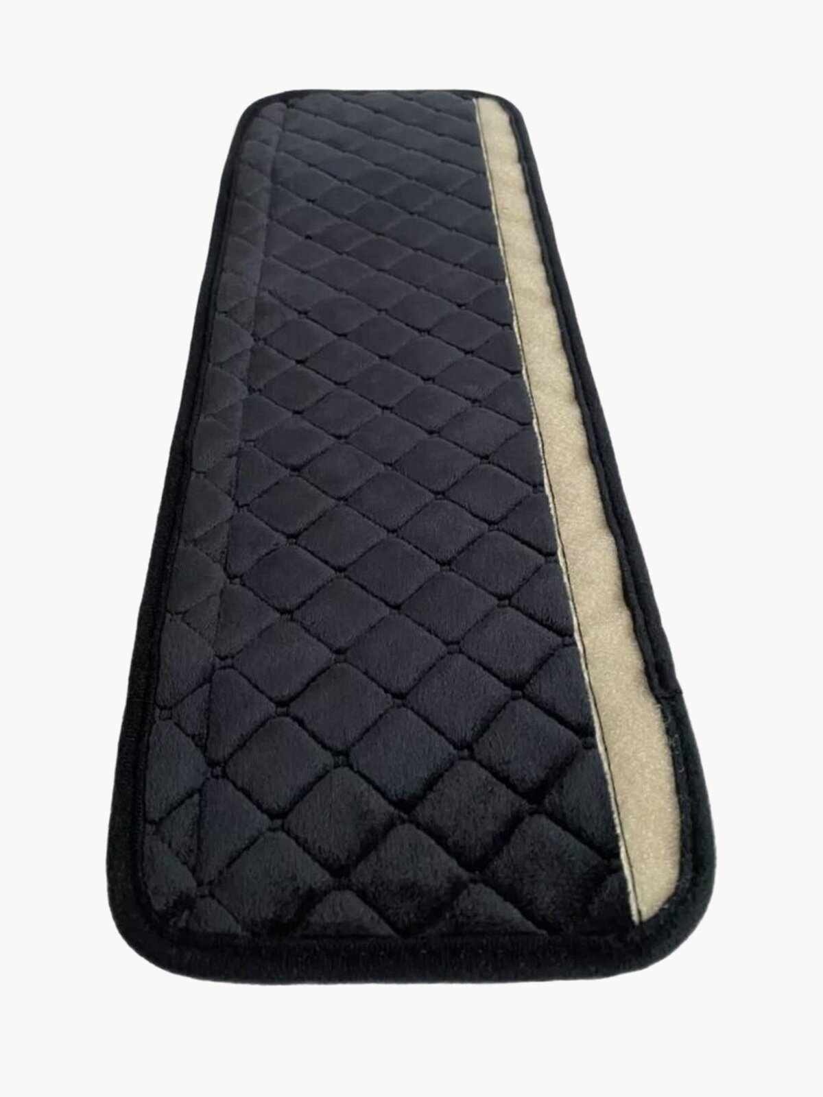 Чехол накладка на ремень безопасности черная 50 см