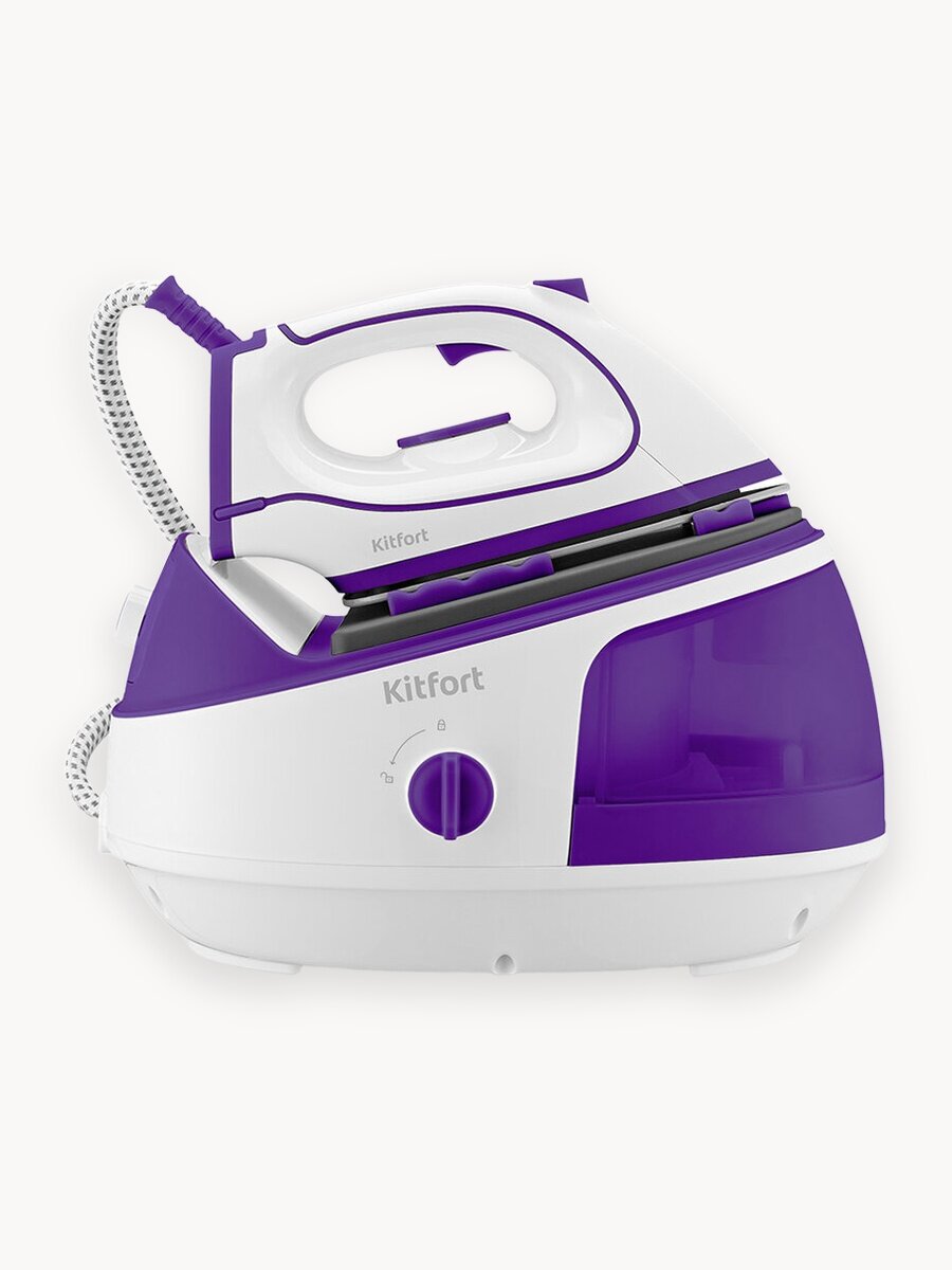 Паровая станция Kitfort КТ-9120-1 бело-фиолетовая