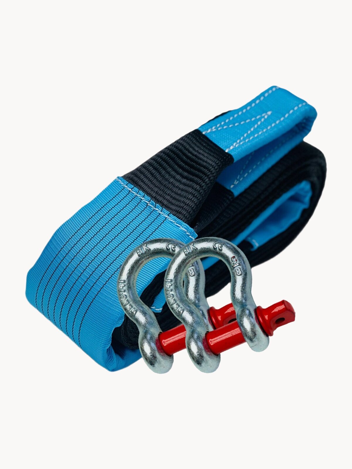 Динамический строп (трос рывковый) 12т/6м (скоба-скоба), канатэк