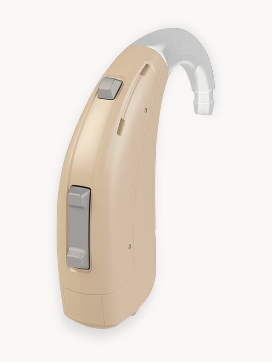 Signia A&M XTM P P4 Слуховой аппарат цифровой мощный заушный, медицинский, для взрослых и пожилых, код ФСС 17-01-06