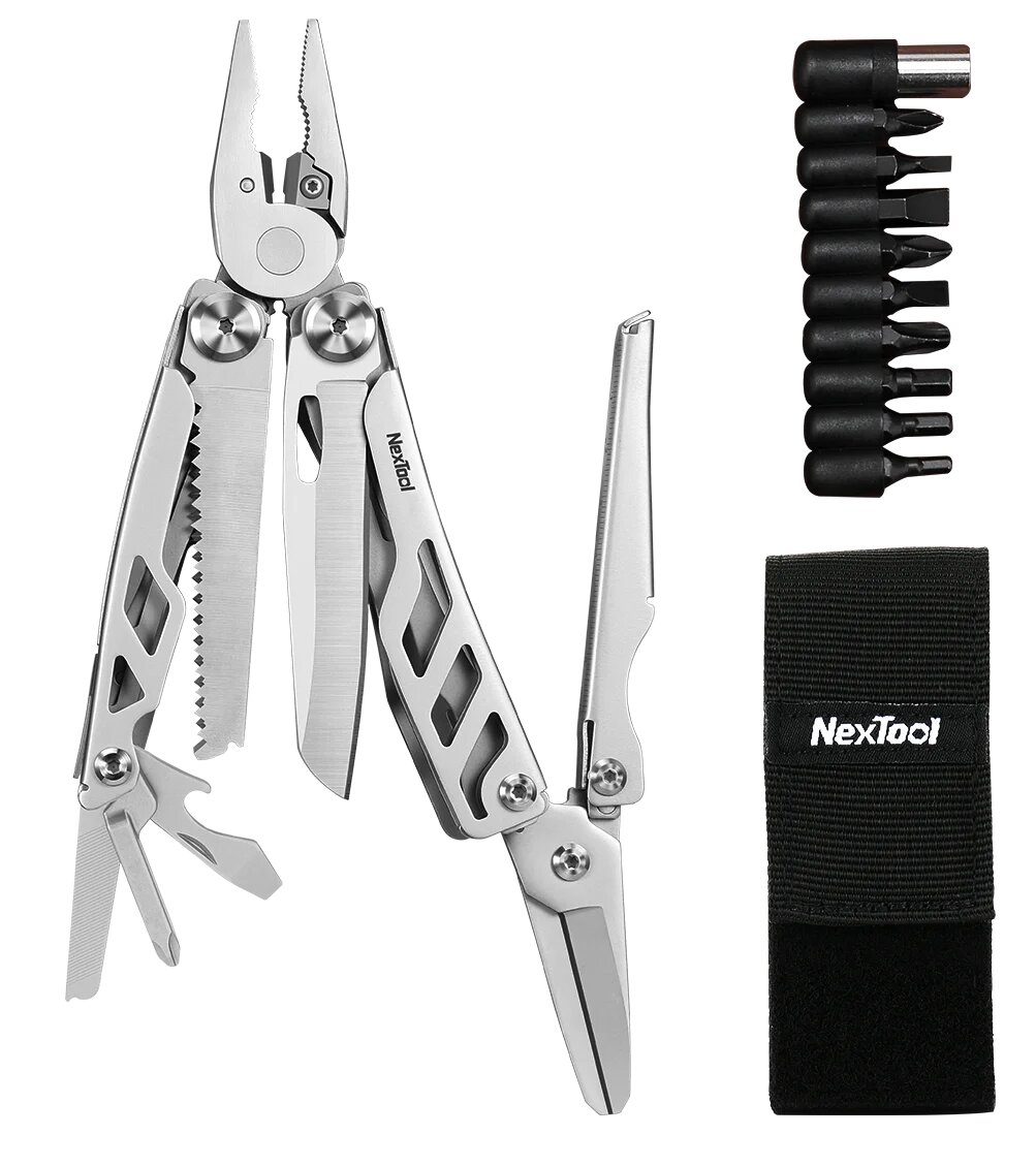 NexTool Flagship Max 14 в 1 плоскогубцы из нержавеющей стали