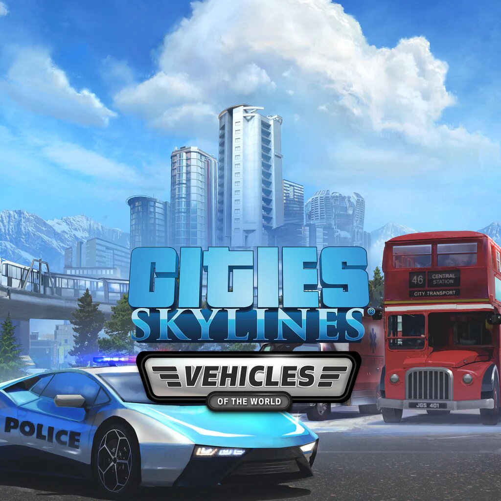 Дополнение Cities: Skylines - Content Creator Pack: Vehicles of the World, цифровое издание PlayStation 5, регион Турция / код пополнения баланса