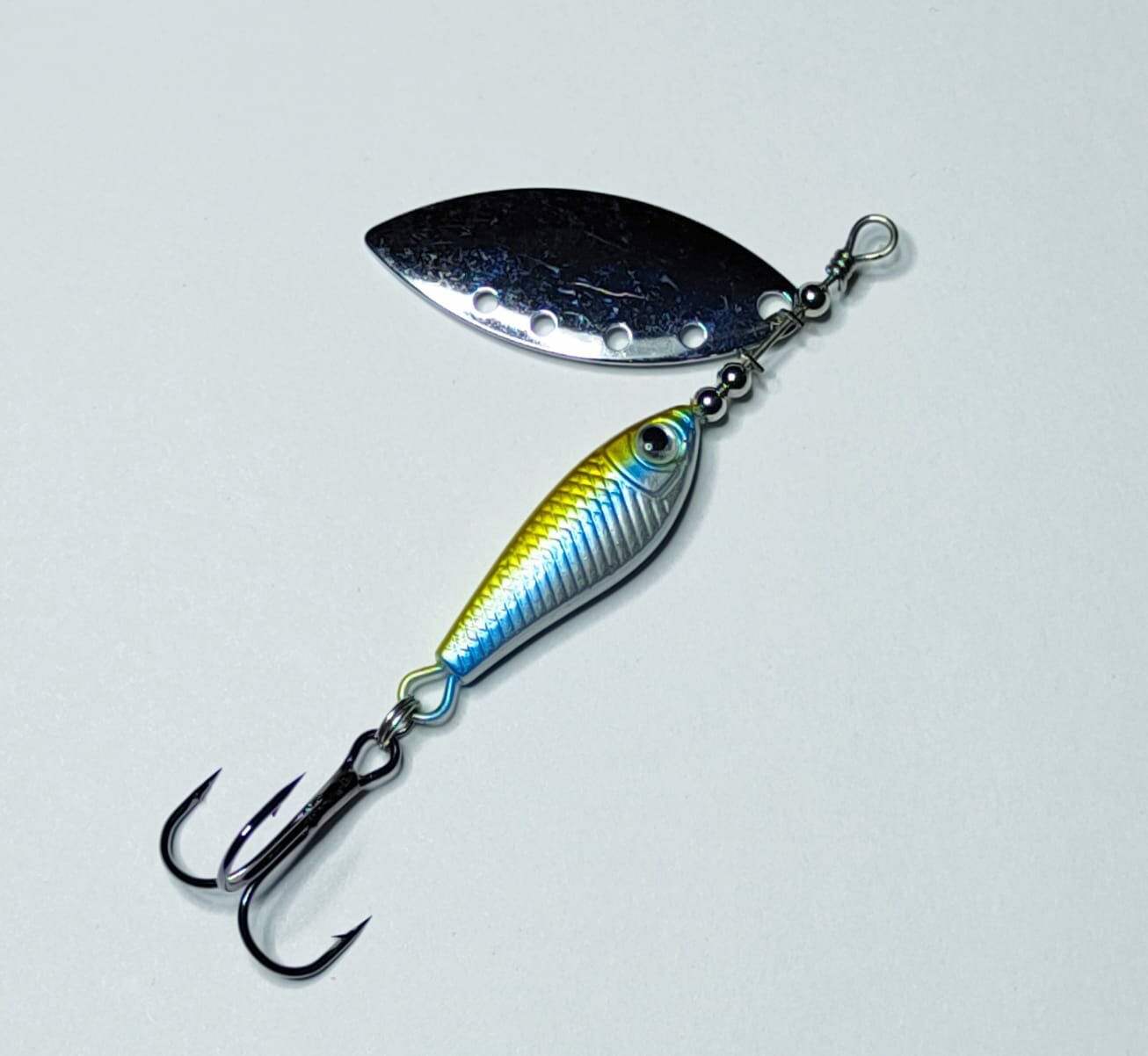 Блесна вращающаяся Silver Creek (Grows Culture) 21 гр. на судака, на щуку, форель, окуня, голавля, жереха. #021