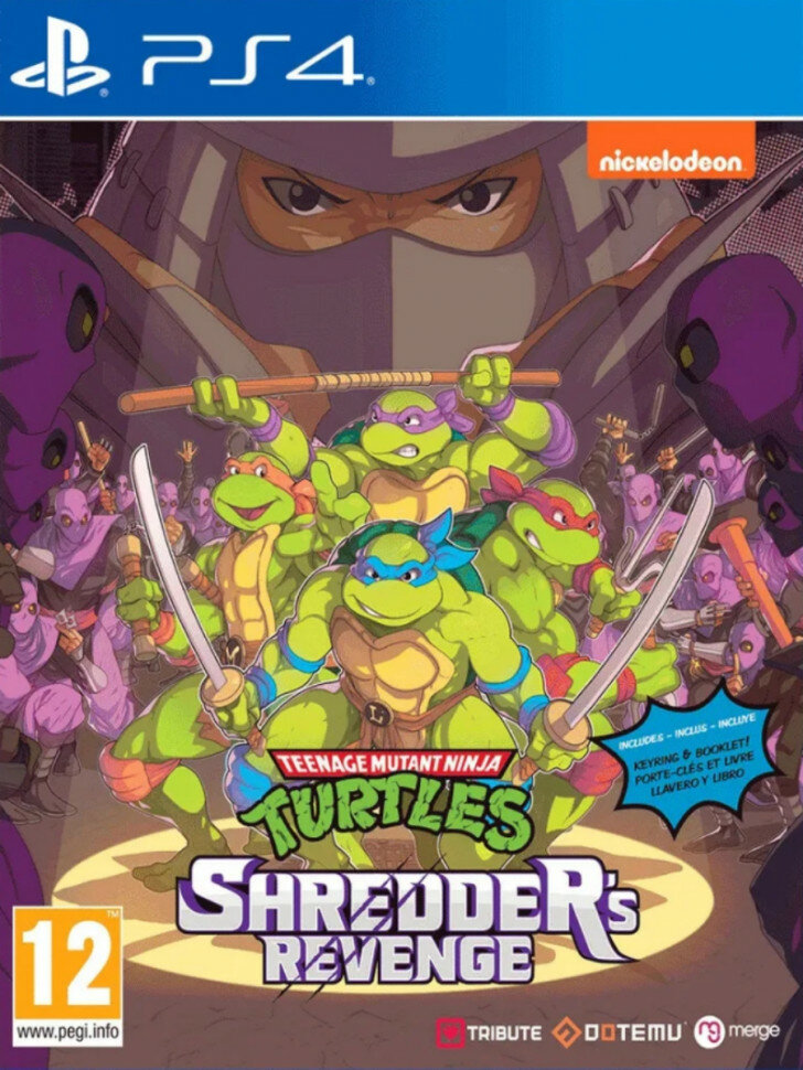 Игра Teenage Mutant Ninja Turtles: Shredder`s Revenge для PS4 (CUSA 30992) (Английская версия)