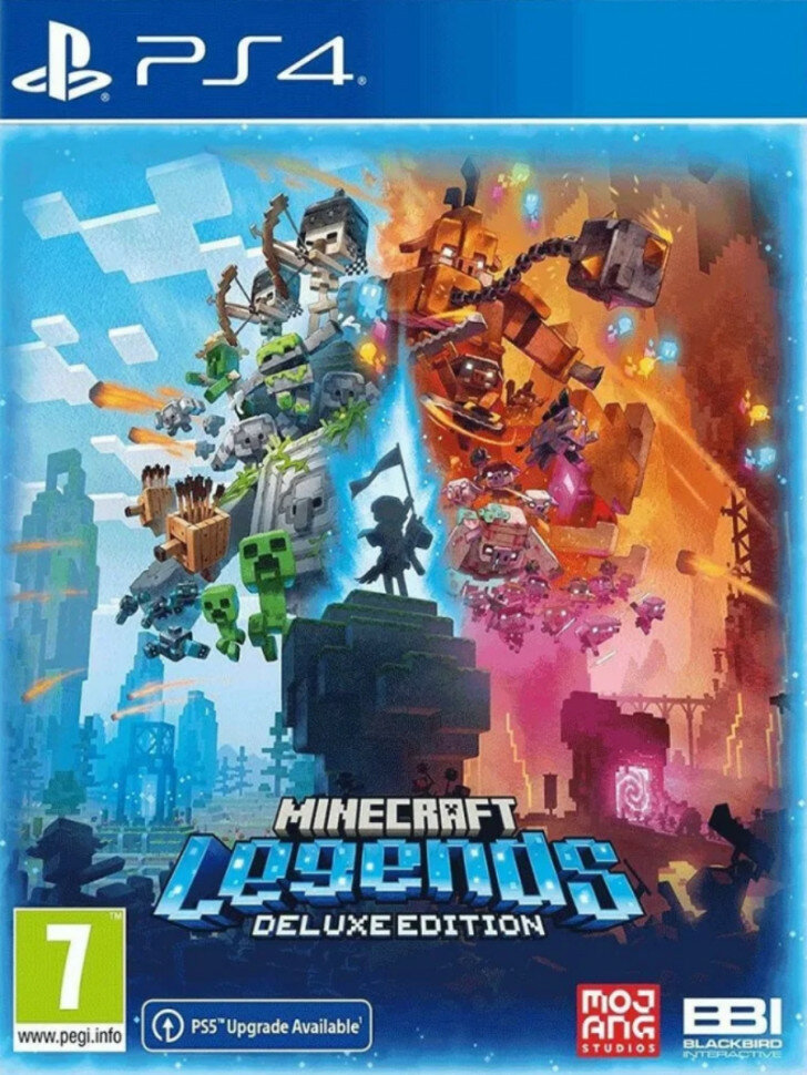 Игра Minecraft Legends Deluxe Edition для PS4 (CUSA 20193) (Русская версия)