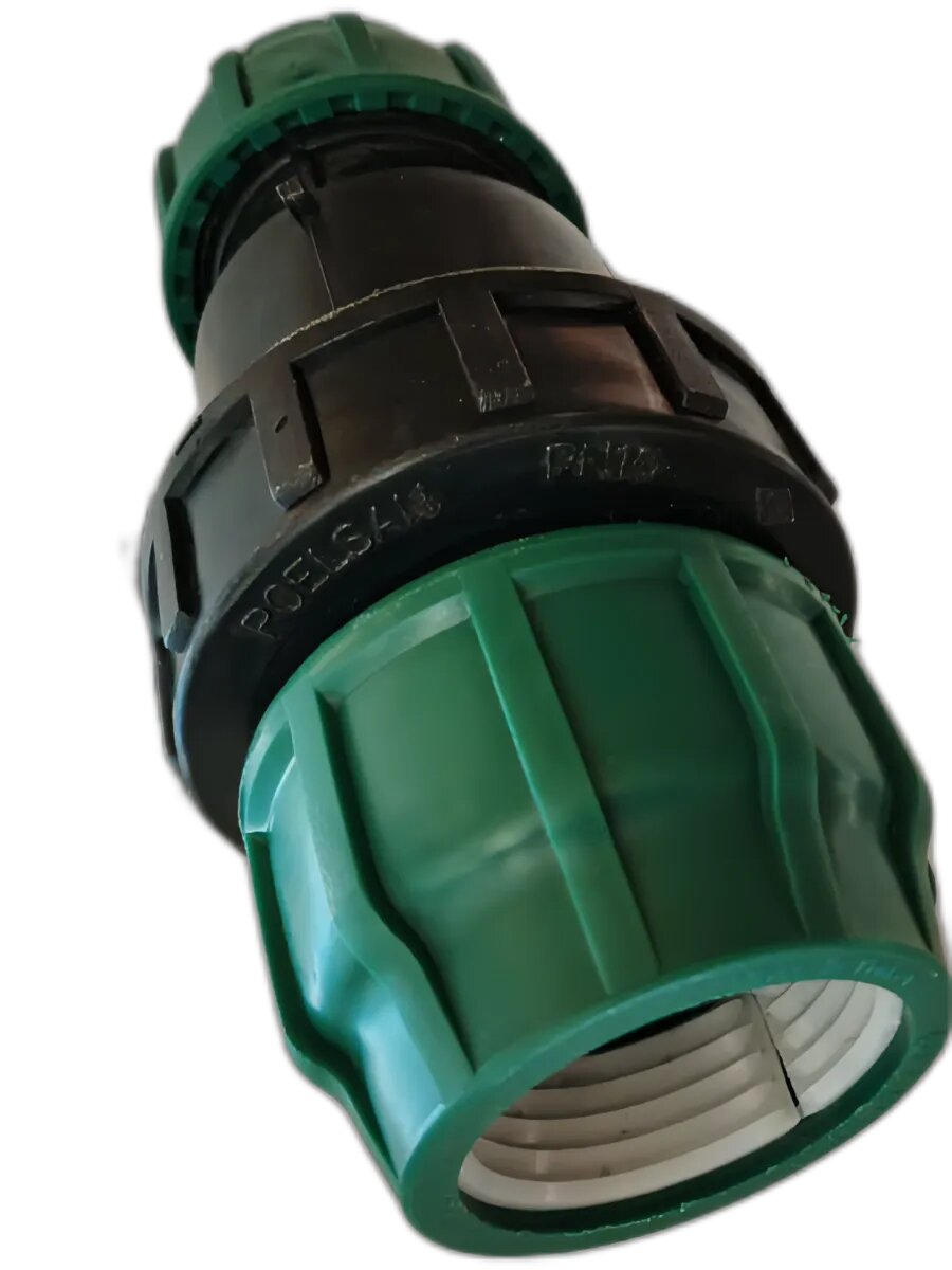 Кран шаровый ПНД 63x63 разъёмный