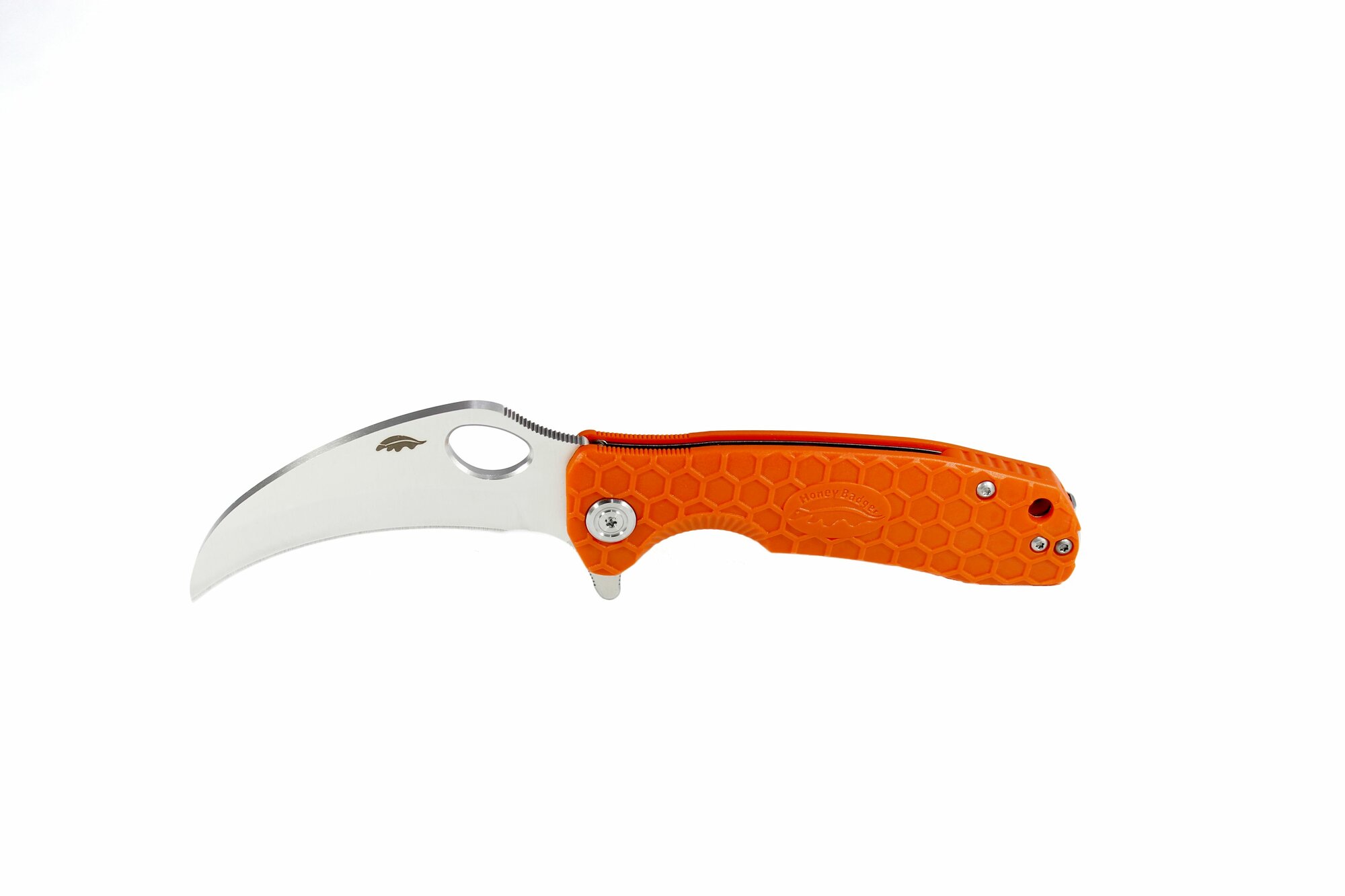 Нож Honey Badger Сlaw M (HB1157) с оранжевой рукоятью