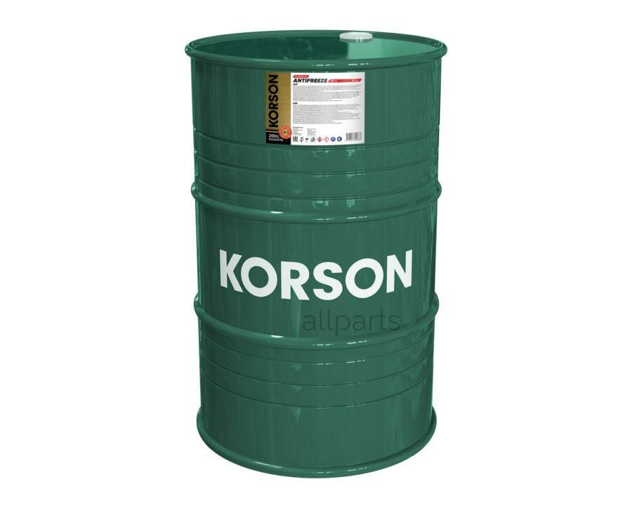 KORSON KS20076 Антифриз, готовый раствор G12+ -36 красный 200л