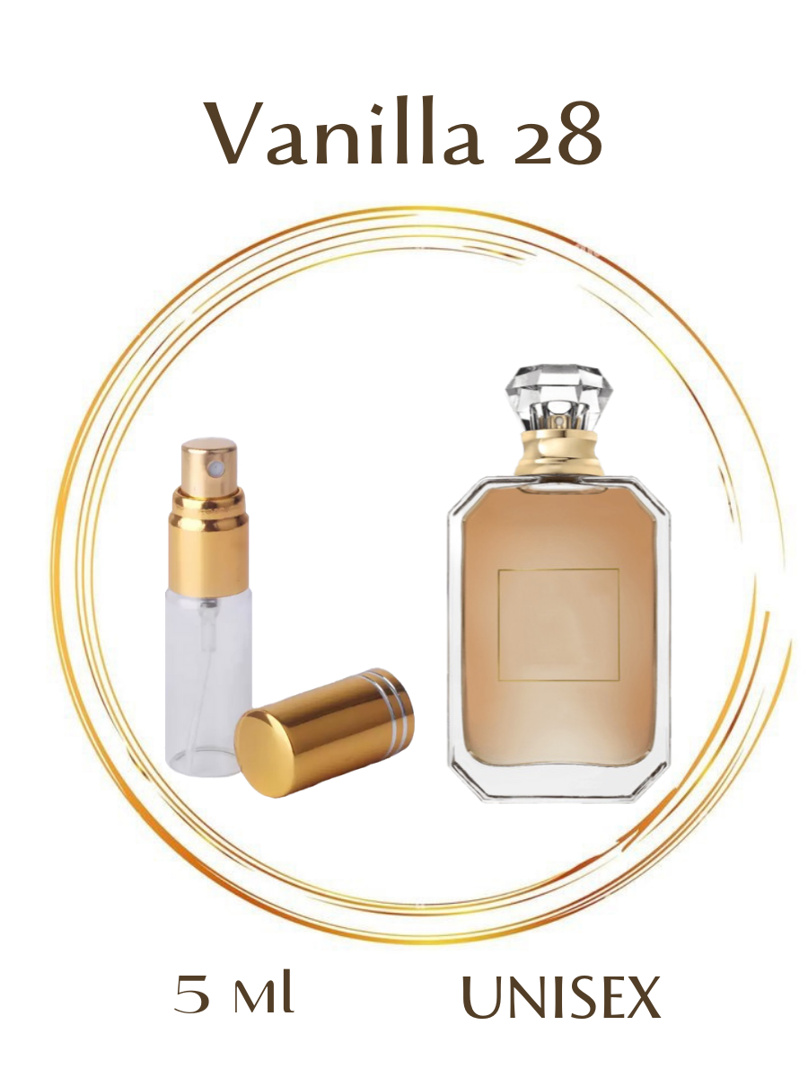 Духи парфюм Vanilla 28 спрей 5 мл унисекс, восточные, гурманские