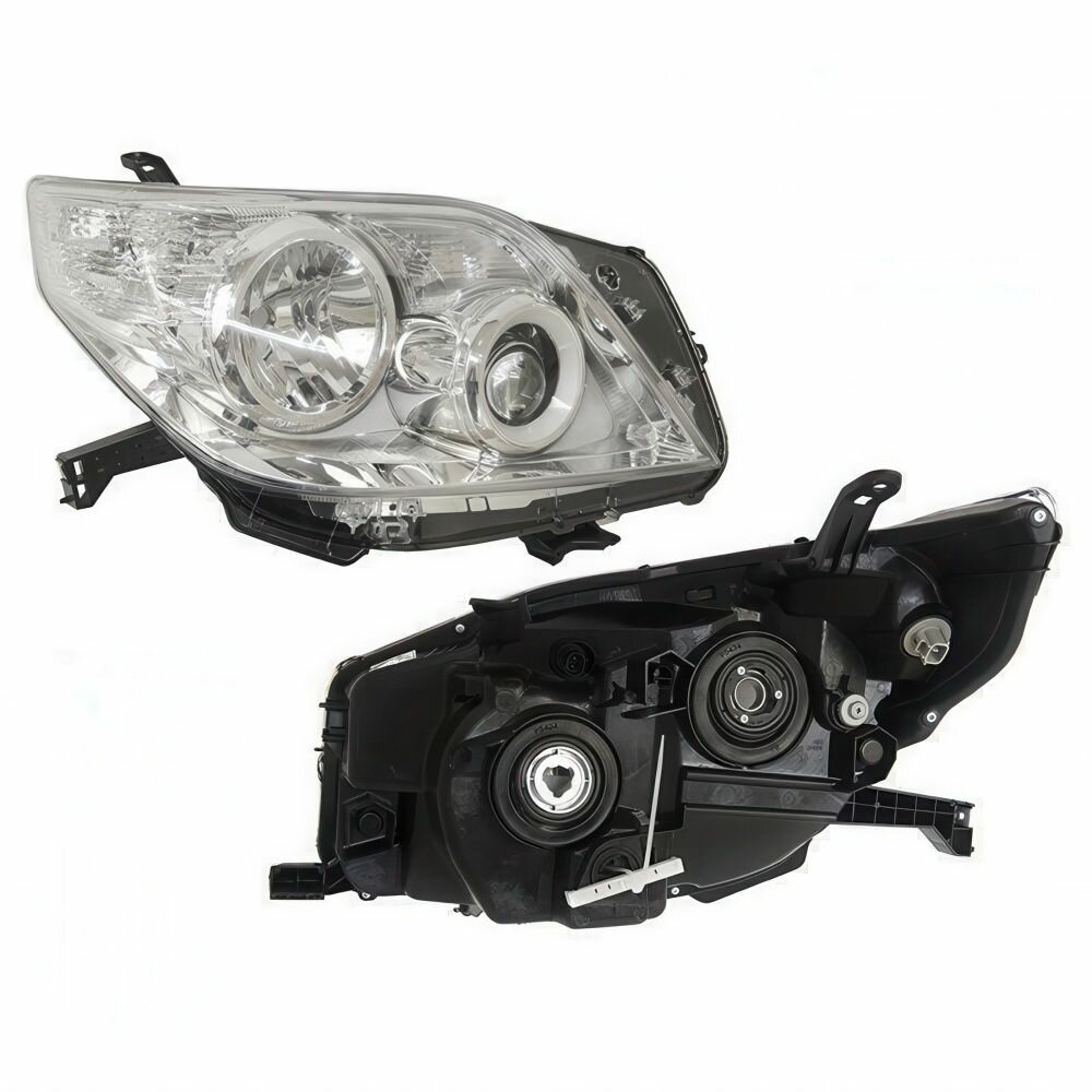 Фара правая галоген, под электрокорректор (Евросвет) для Тойота Ленд Крузер Прадо 2009-2013, Toyota Land Cruiser Prado, артикул TG-212-11P8R-LD-EM производителя TYC