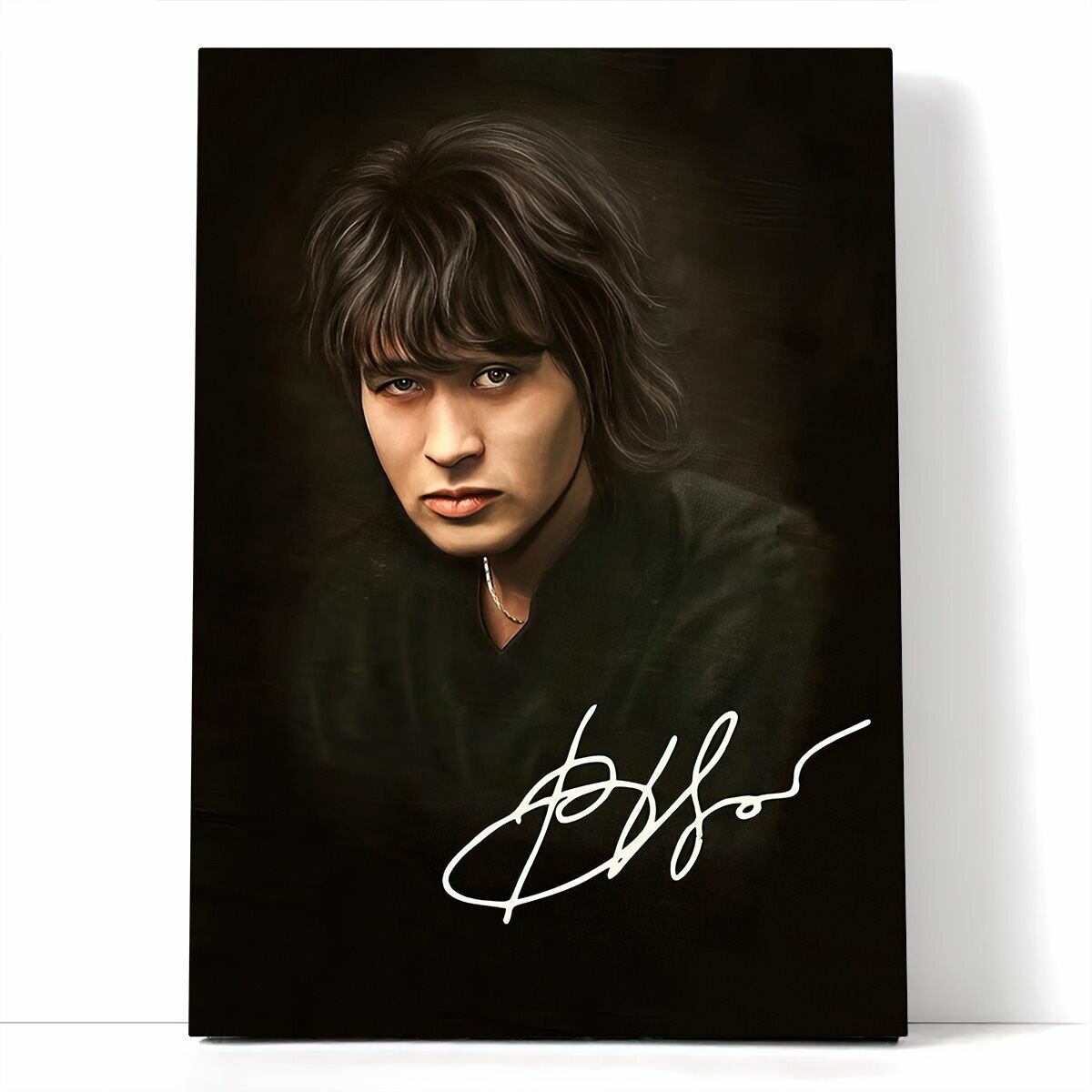 Интерьерная картина на холсте/Виктор Цой арт