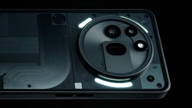 Смартфон Nothing Phone 3A Pro, 12/256Gb, AMOLED, Black (Черный)