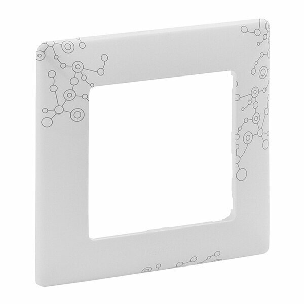 Рамка Legrand Valena LIFE 1 пост универсальная эл грей 754121