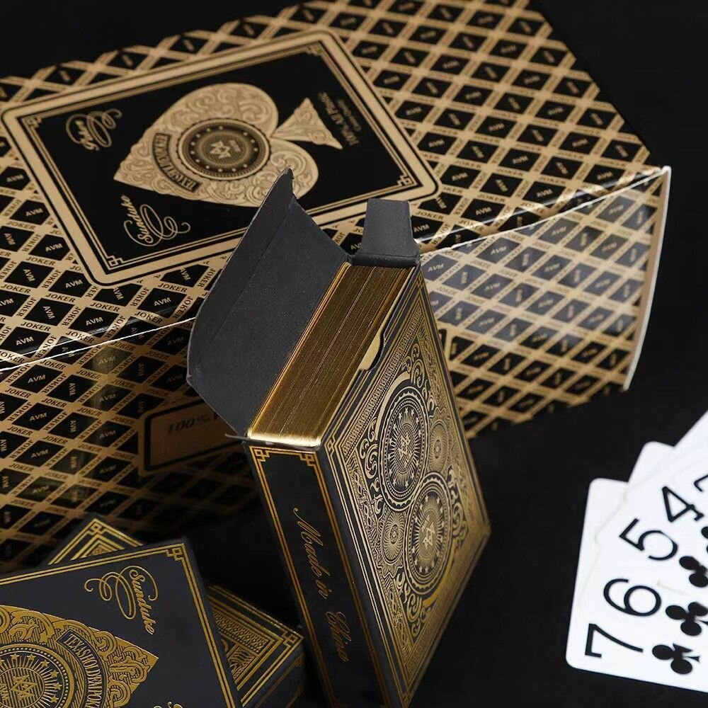 Карты игральные пластиковые для покера скользящие