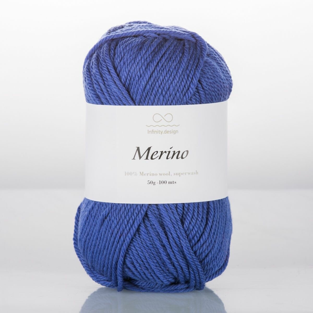 Пряжа для вязания Infinity Design Merino (5846 Blue Violett) 1 моток 50 г/100 м